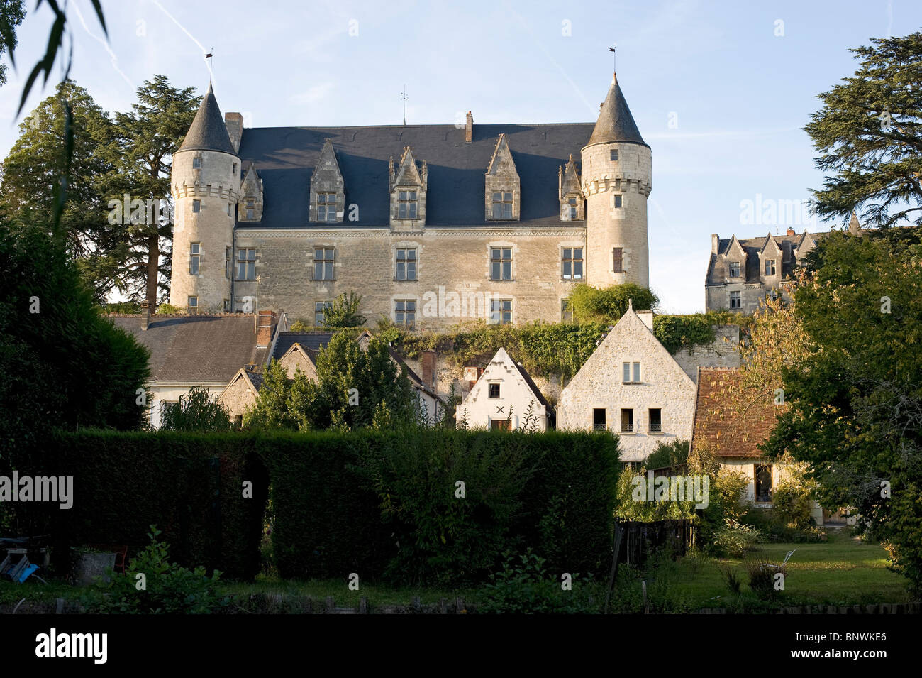 France, Montresor: medieval castle of Montresor Stock Photo - Alamy
