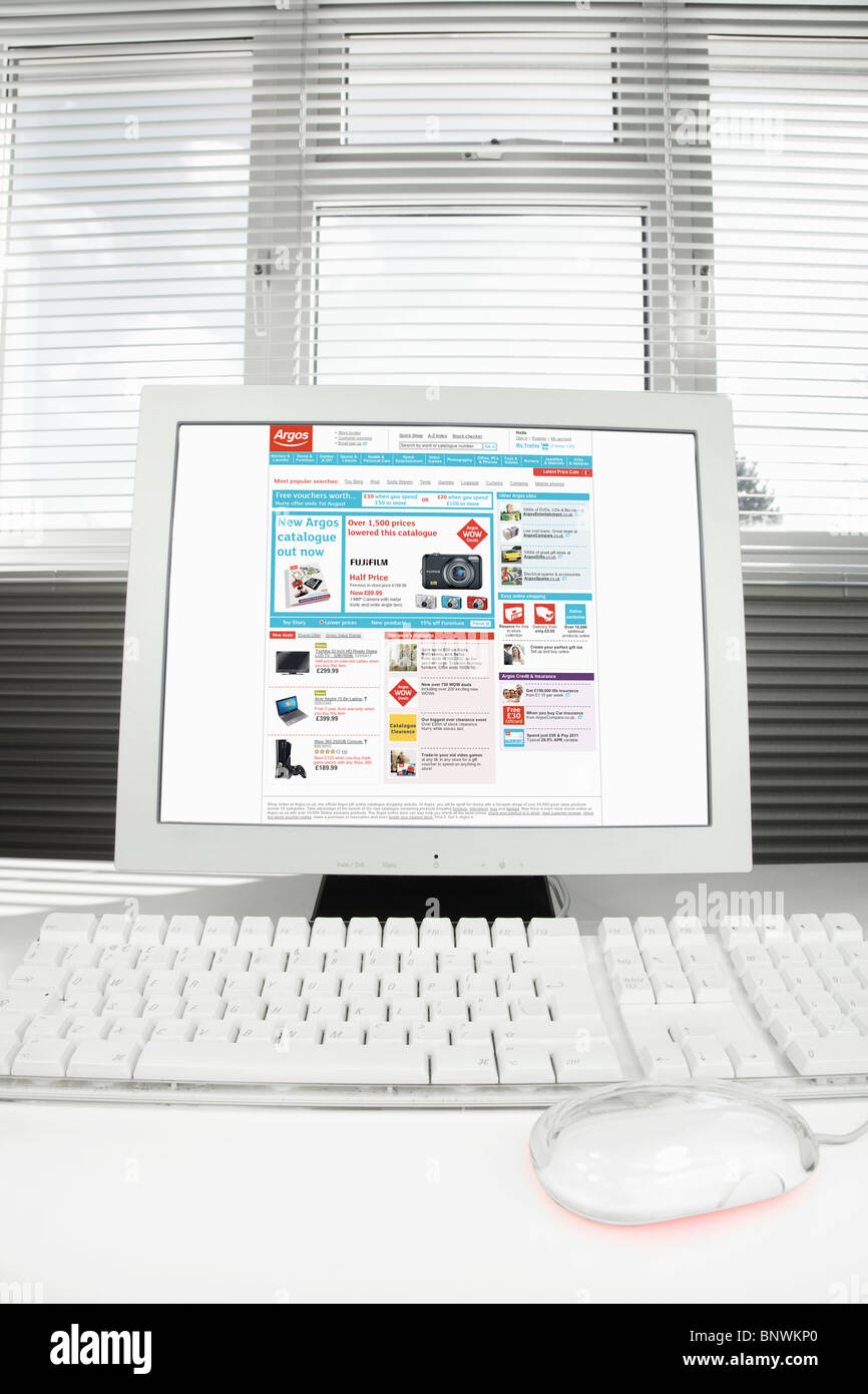 Argos screen hi-res stock photography and images - Alamy