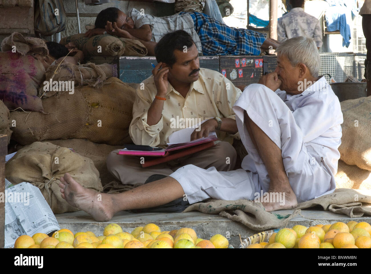 Indian merchants hi-res stock photography and images - Alamy