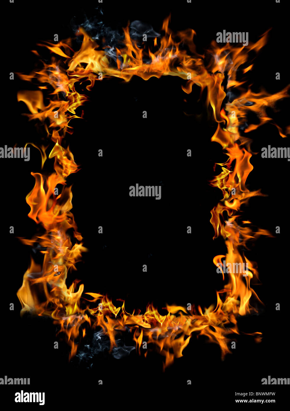 Burning frame hi-res stock photography and images - Alamy