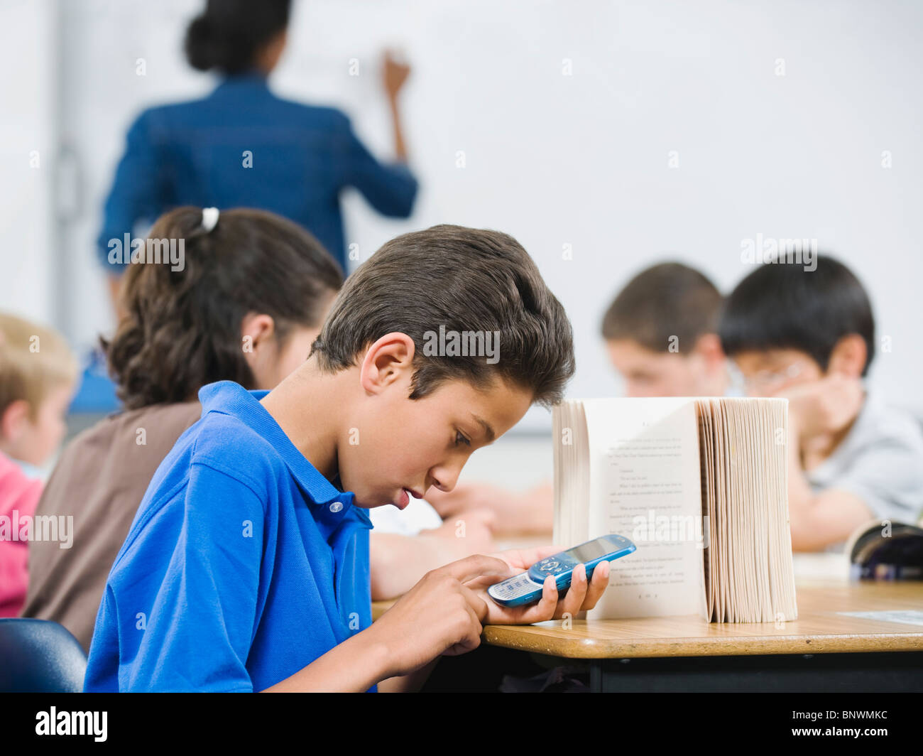 Students Texting In Class