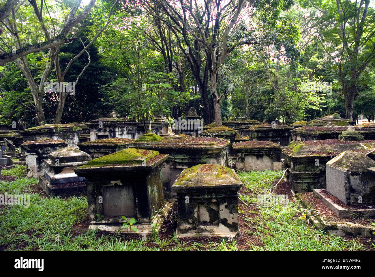 Christian Cemetery at Georgetown, Penang Stock Photo - Alamy