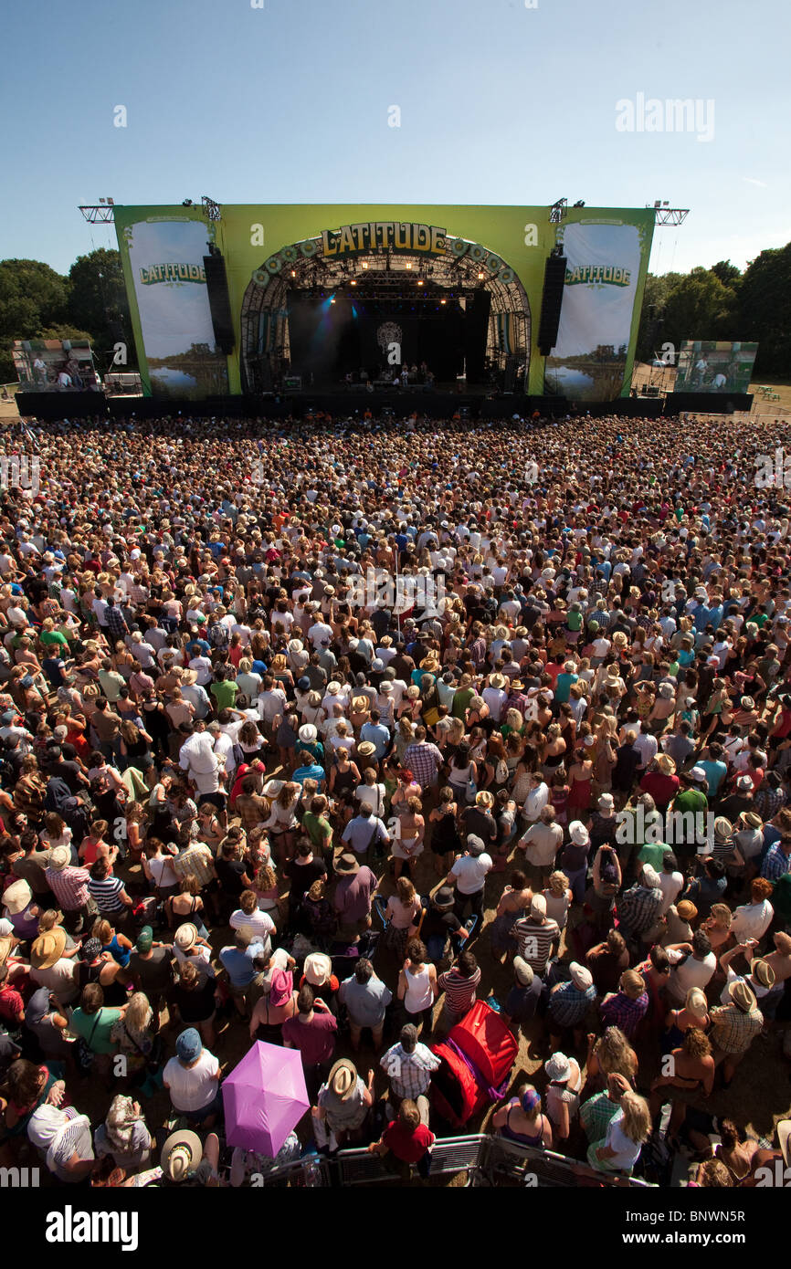 Latitude festival main stage hi-res stock photography and images - Alamy