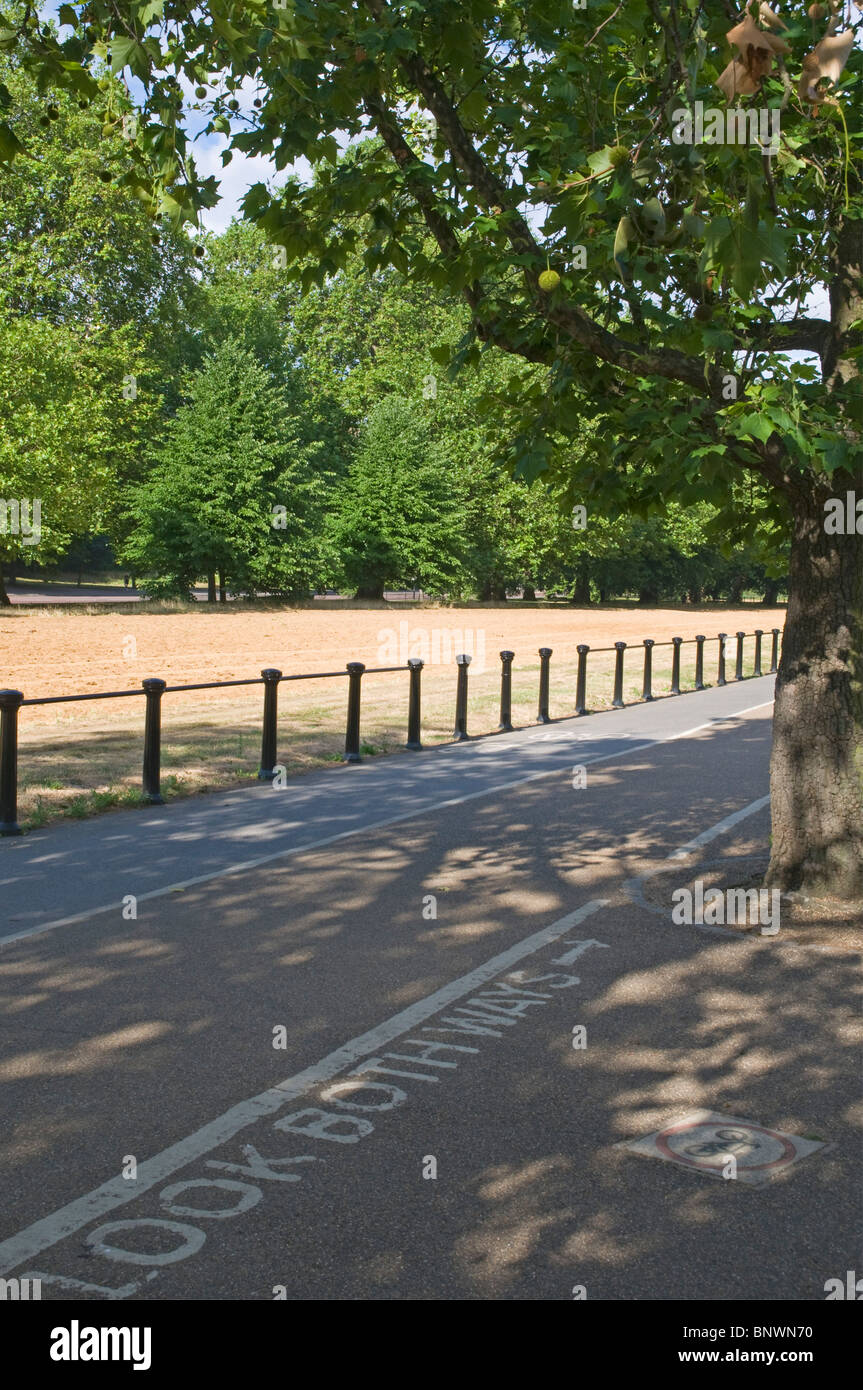Hyde Park, Rotten Row, London, United Kingdom Stock Photo - Alamy