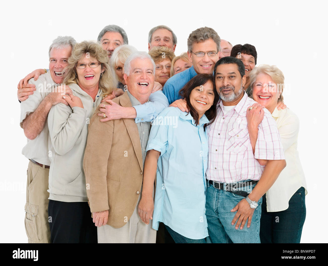 Group people standing around large hi-res stock photography and images ...