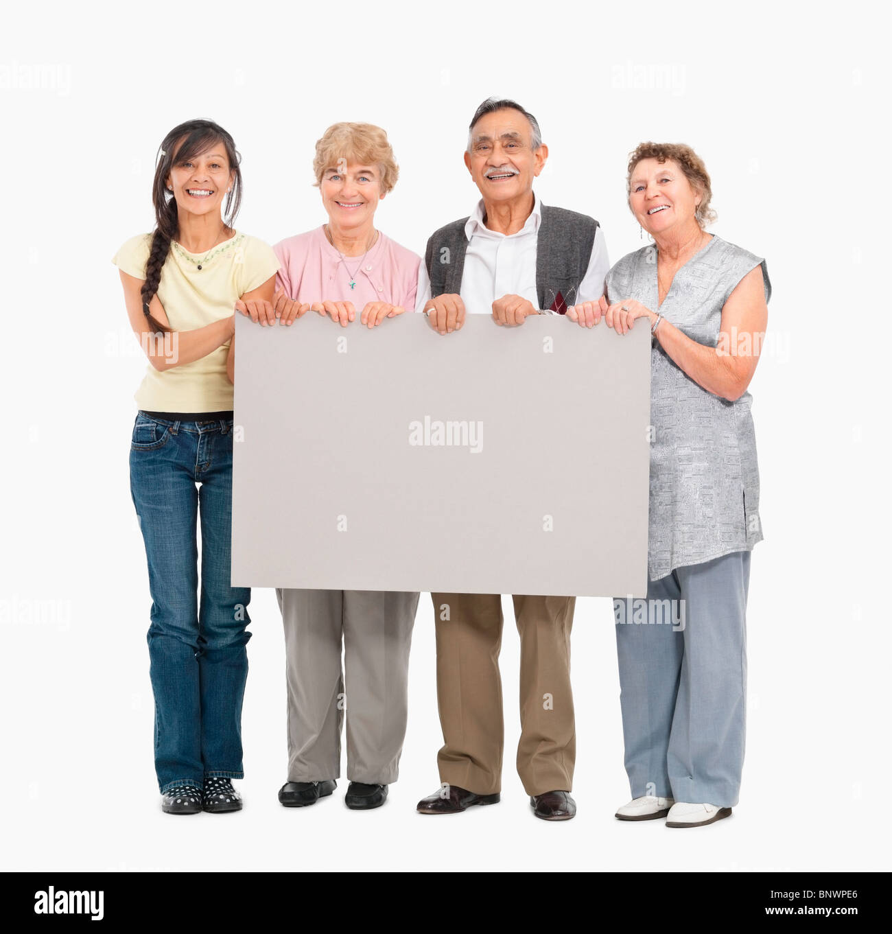 Horizontal blank poster in Cut Out Stock Images & Pictures - Alamy