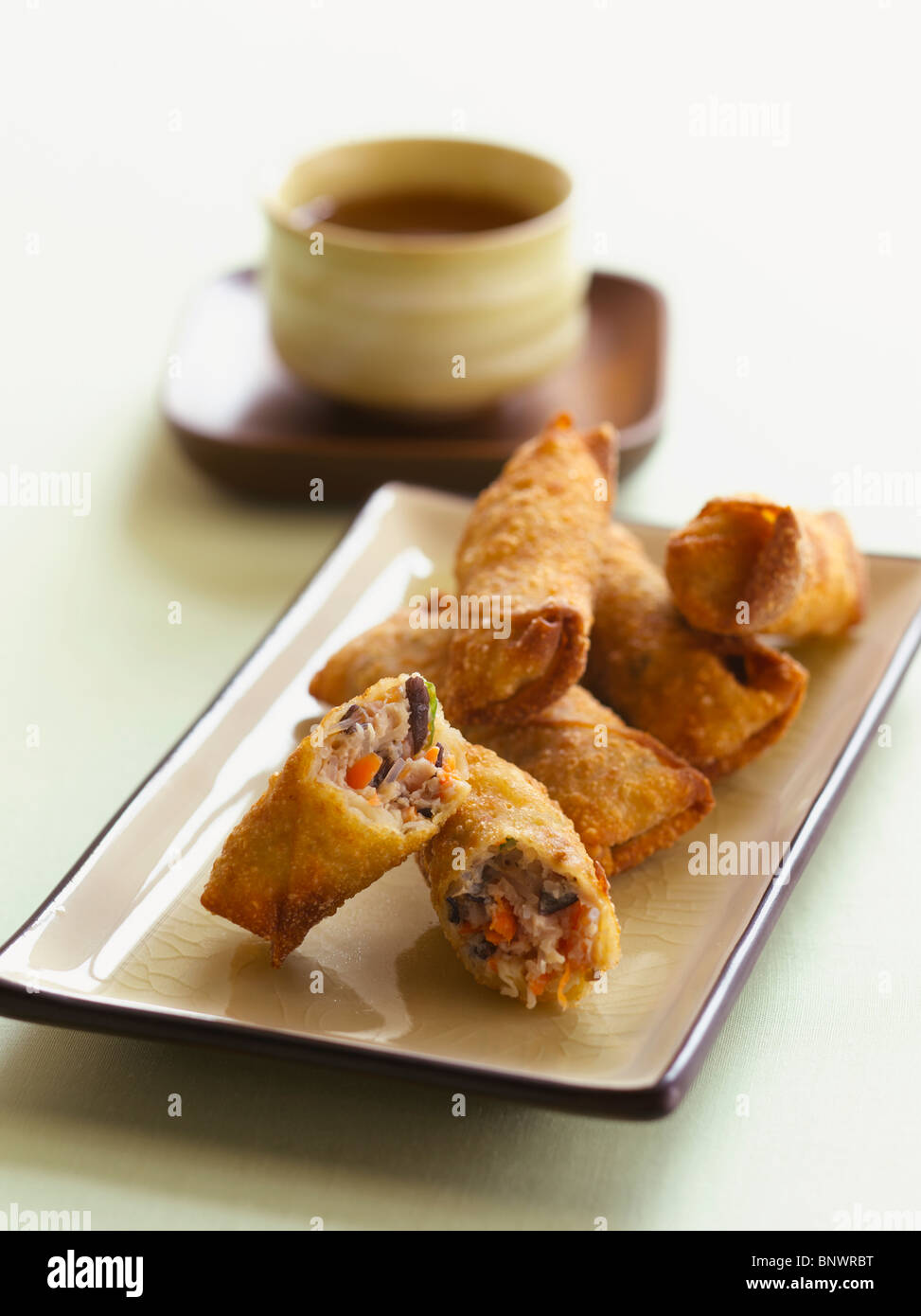 Vietnamese spring rolls tray hi-res stock photography and images - Alamy