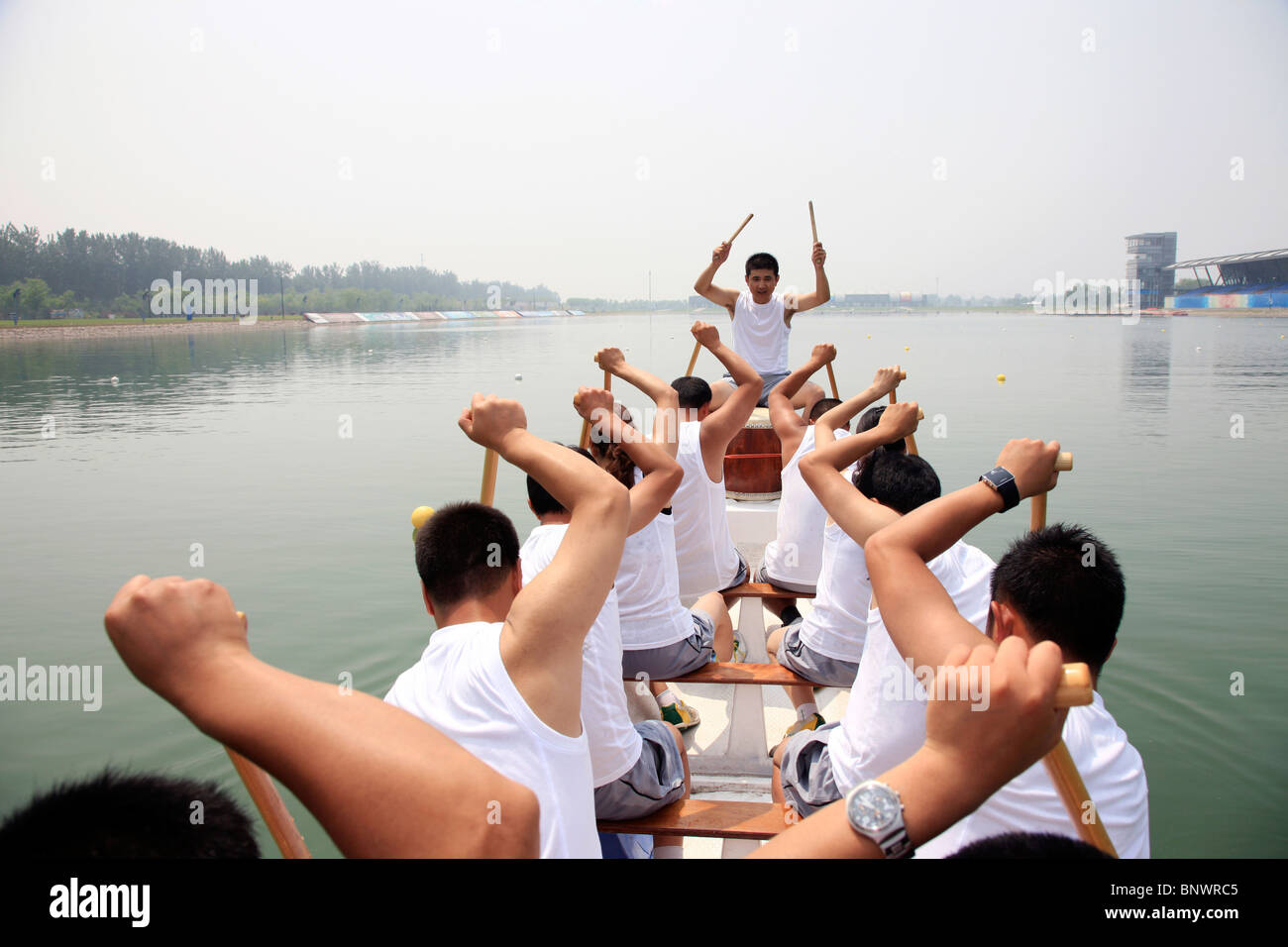 dragon boat racing Stock Photo - Alamy