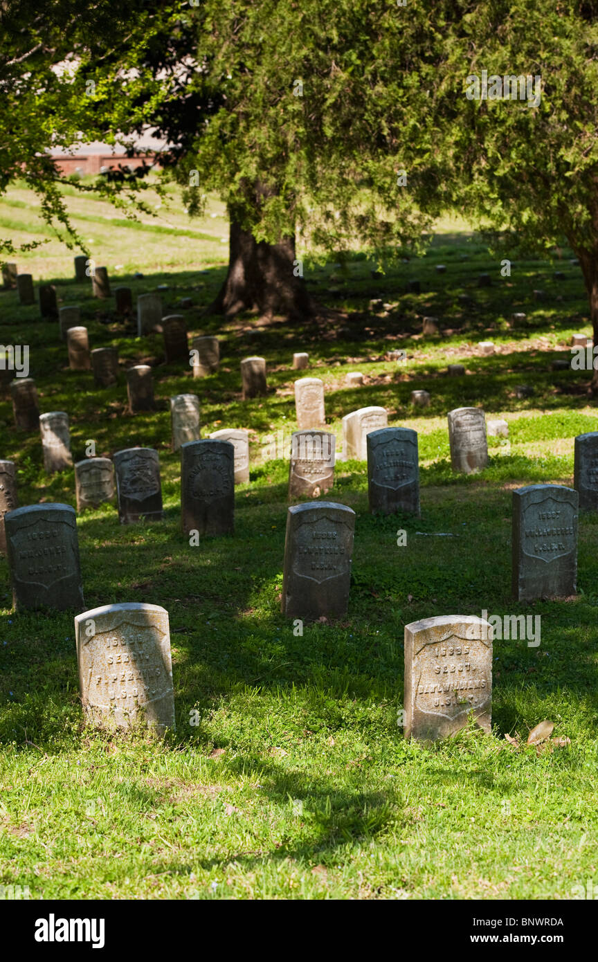 National Cemetery at Vicksburg National Military Park Stock Photo - Alamy