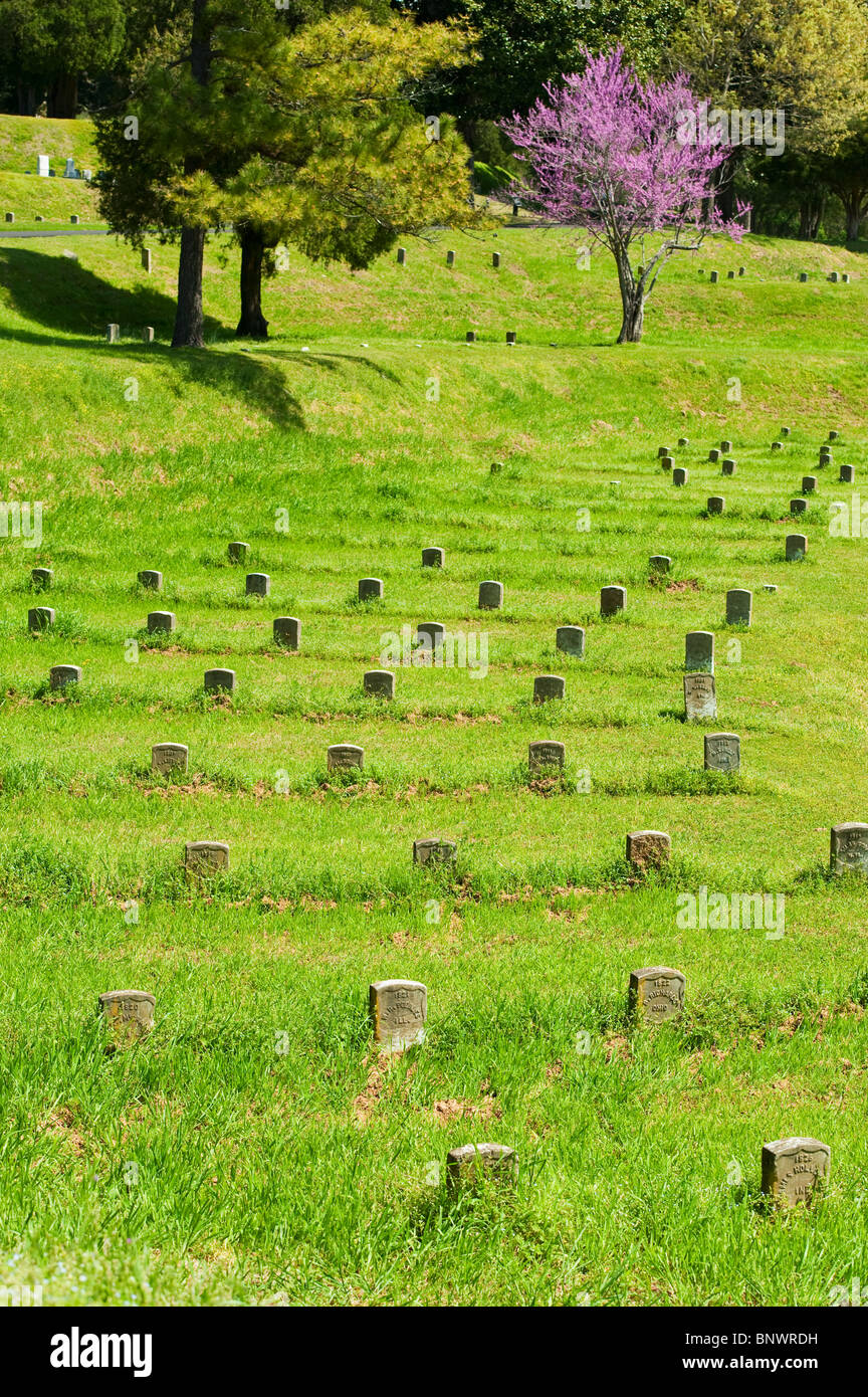 National Cemetery at Vicksburg National Military Park Stock Photo - Alamy