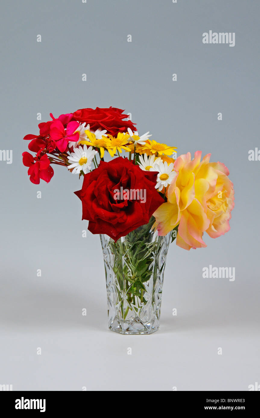 Vase of flowers Stock Photo - Alamy