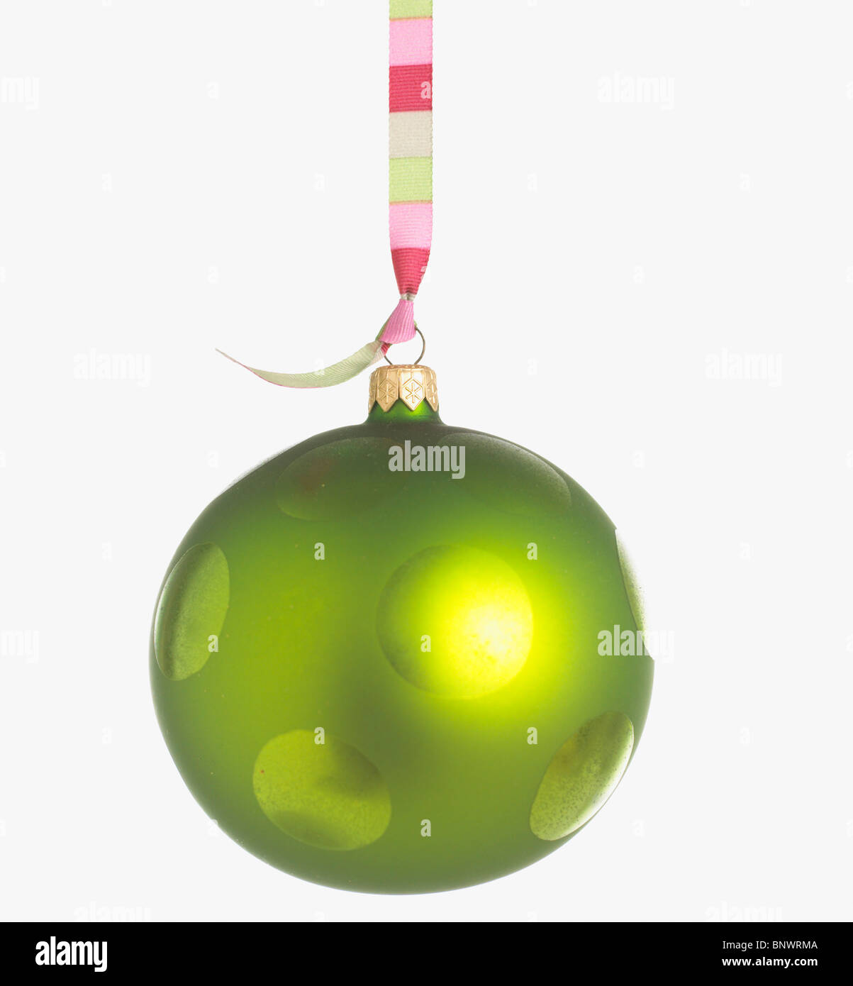 Single bauble Cut Out Stock Images & Pictures - Alamy