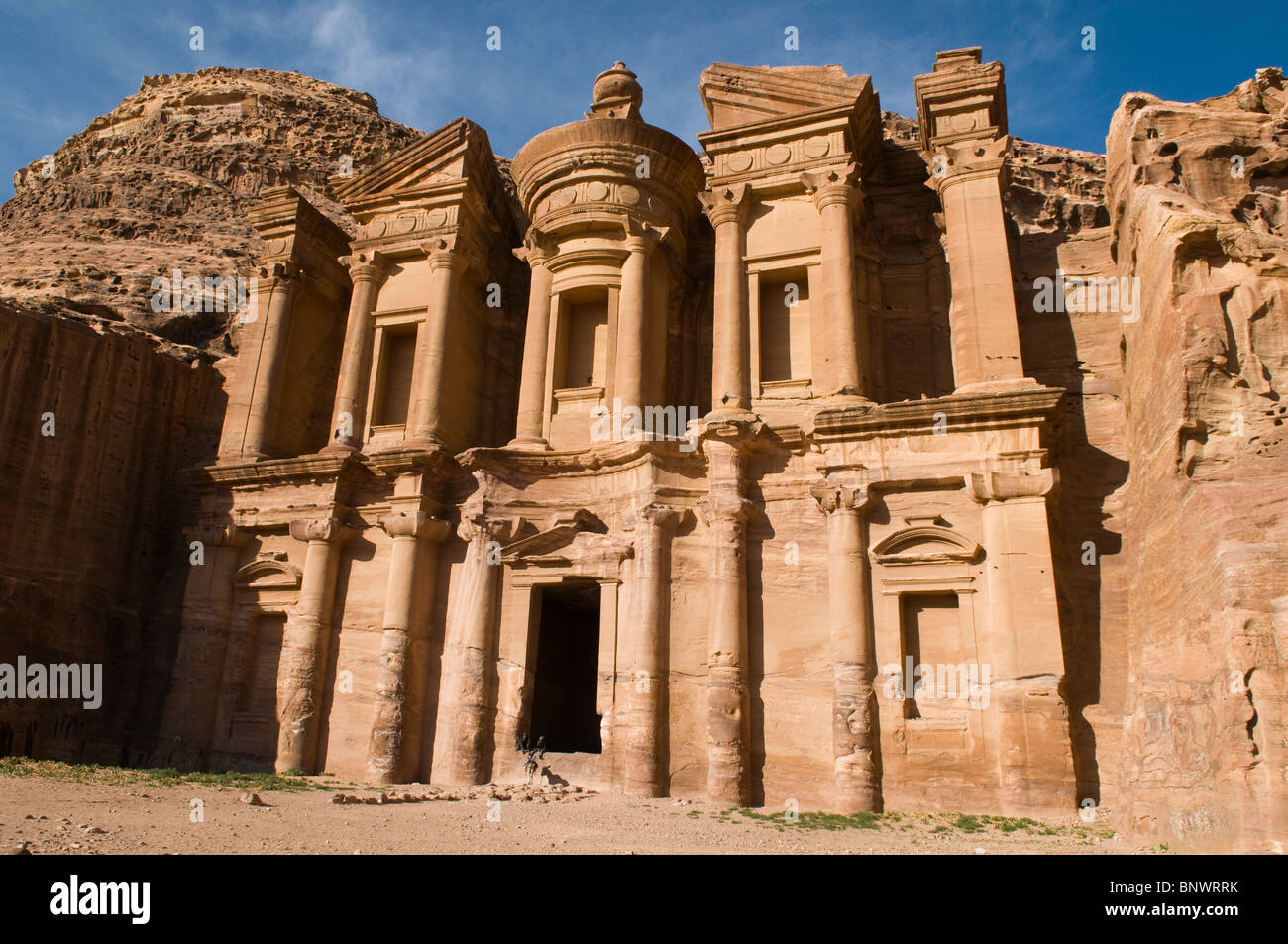 Monastery in petra hi-res stock photography and images - Alamy