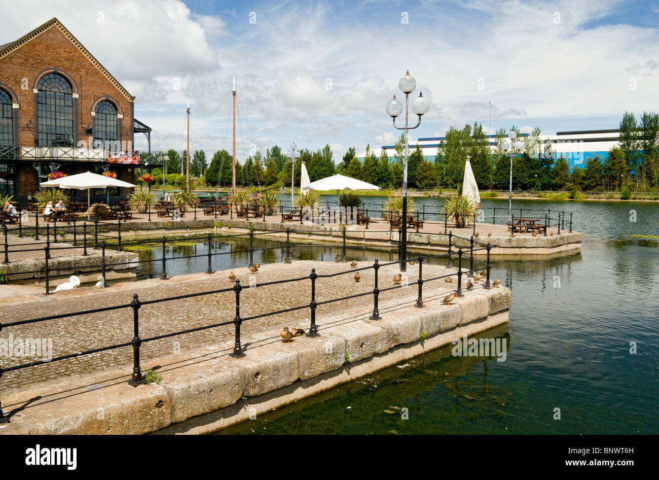 the wharf public house besides atlantic wharf cardiff bay cardiff south ...