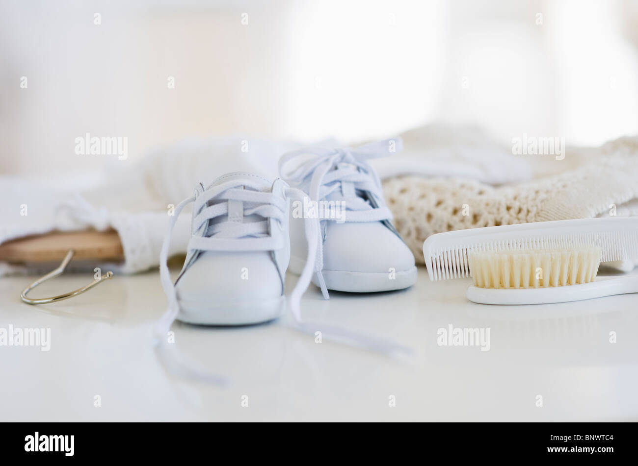 Baby items hi-res stock photography and images - Alamy
