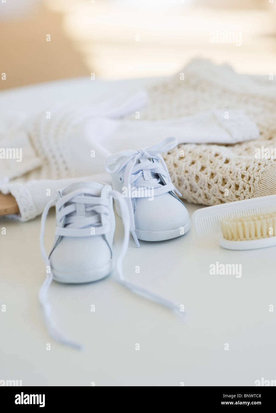 Baby items hi-res stock photography and images - Alamy
