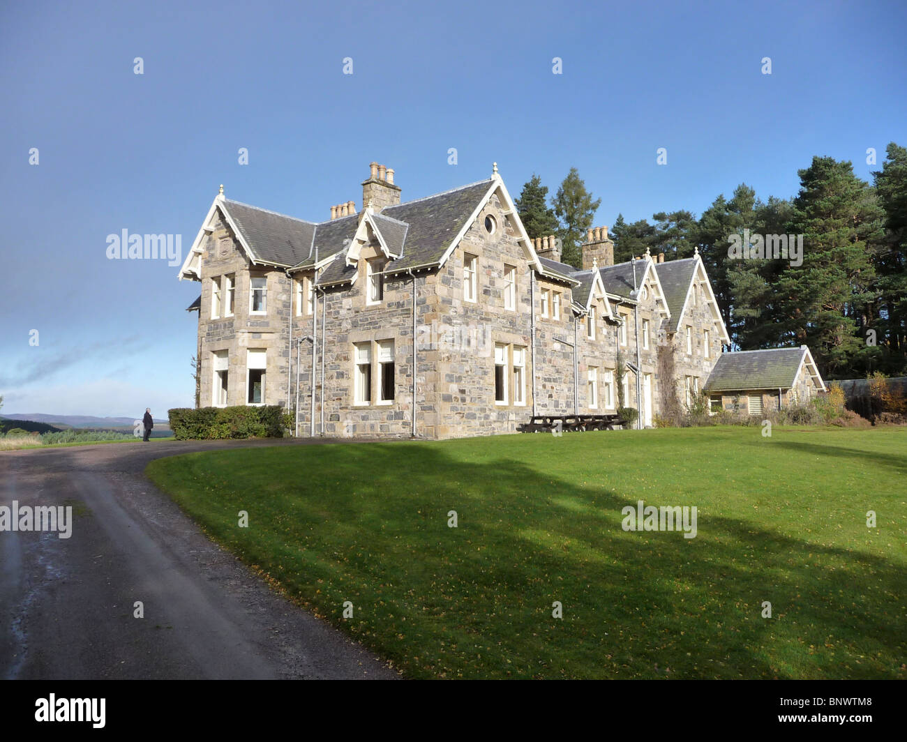 Drumintoul House, Near Aviemore Stock Photo - Alamy