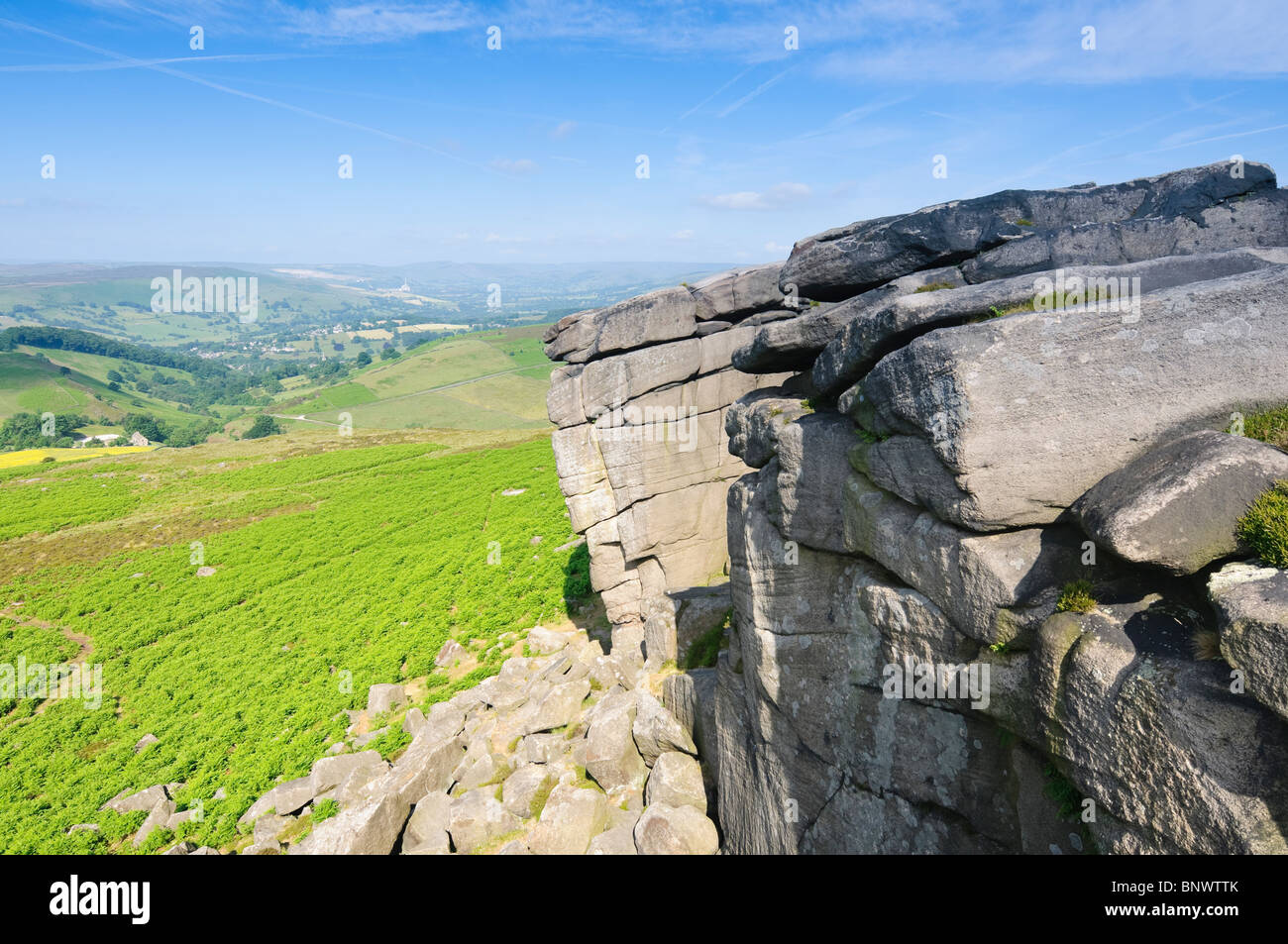 Hathersage road hi-res stock photography and images - Alamy