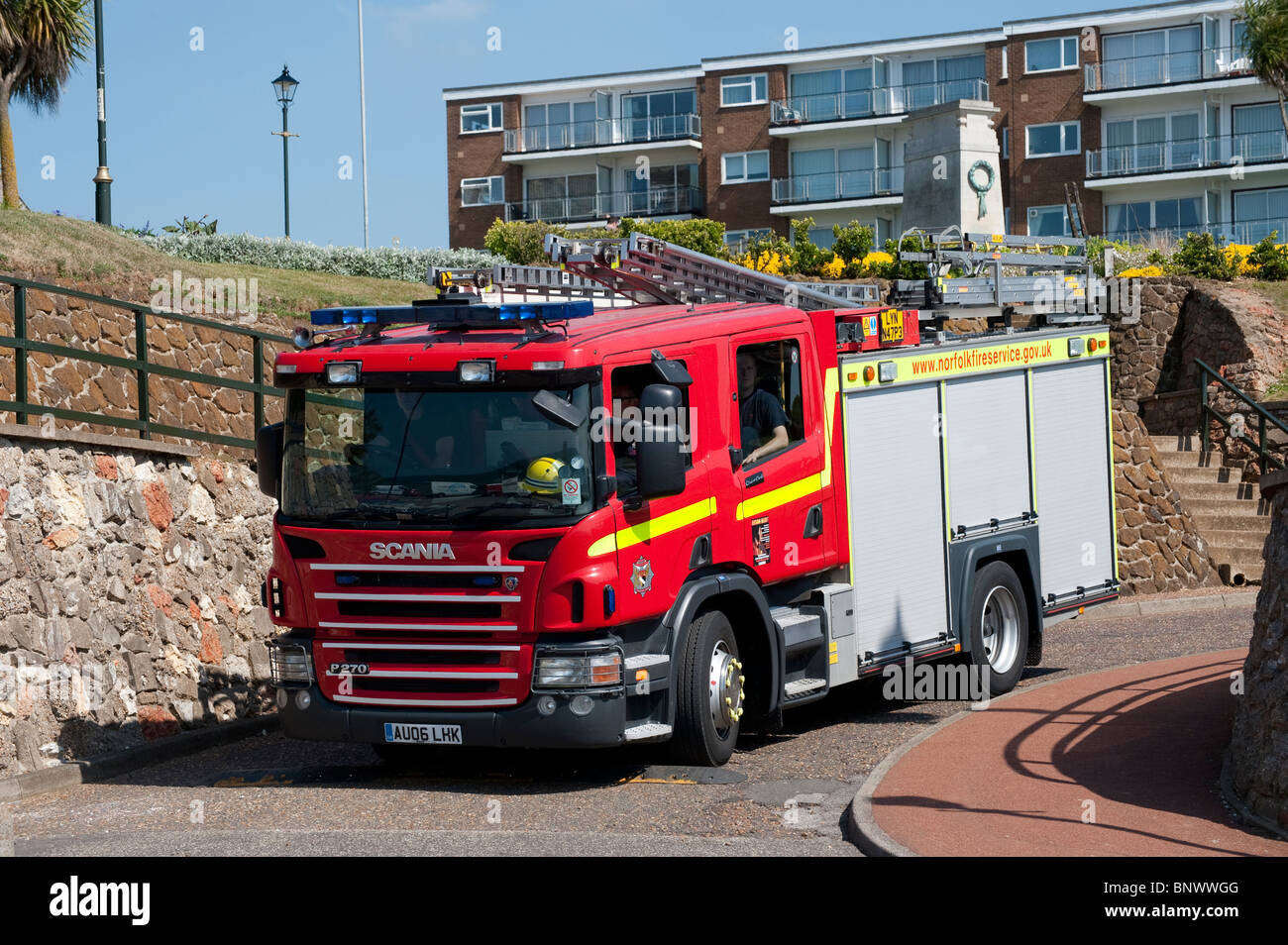 Scania fire engine hi-res stock photography and images - Alamy