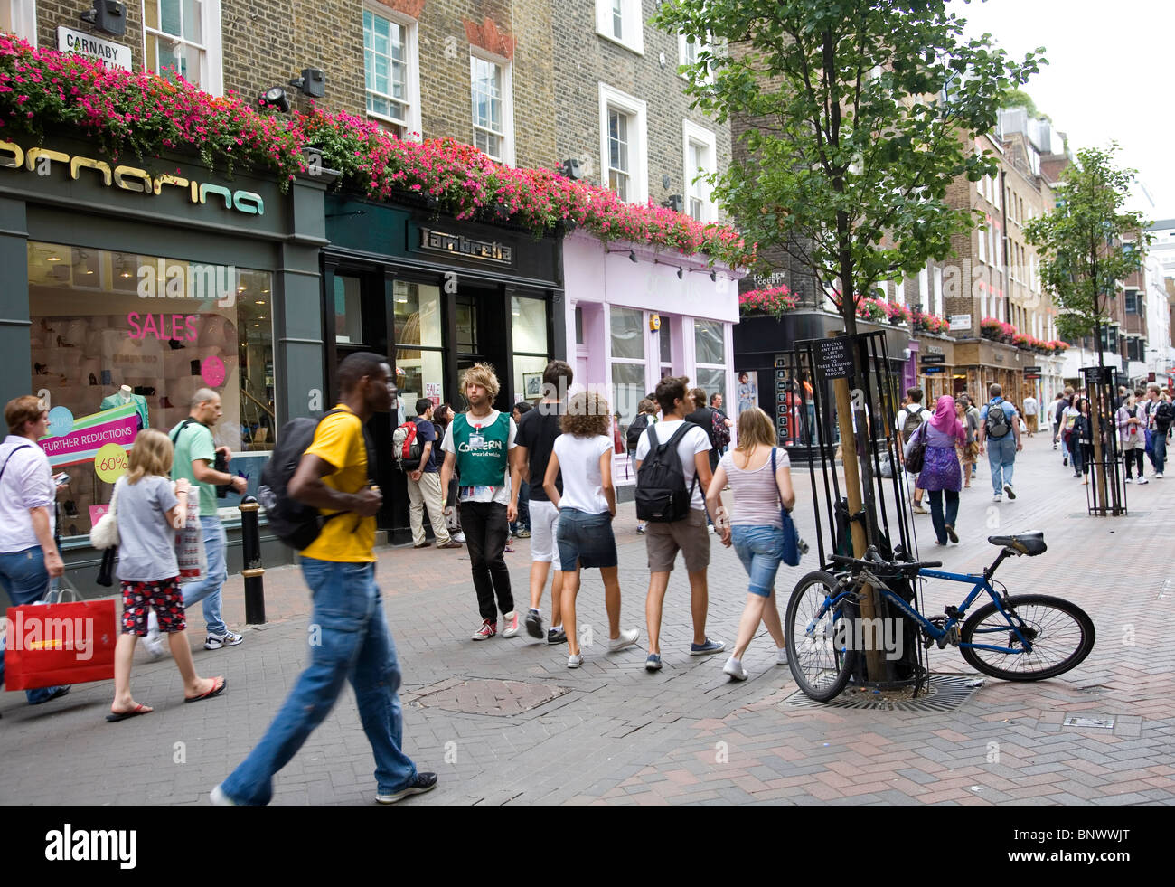 Carnaby Street in London Stock Photo - Alamy