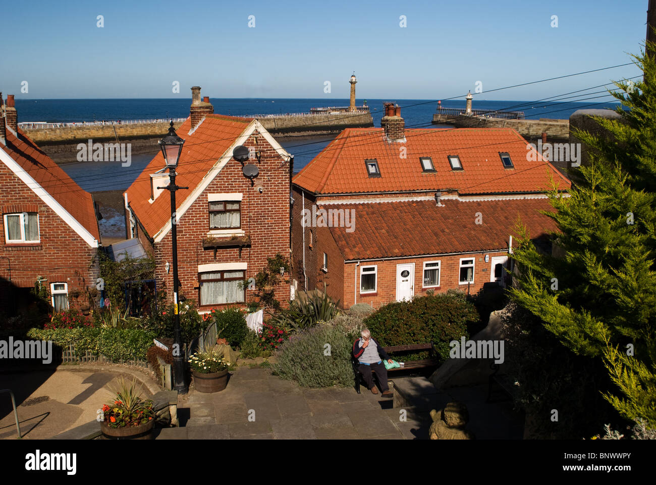 Whitby living resting Stock Photo - Alamy