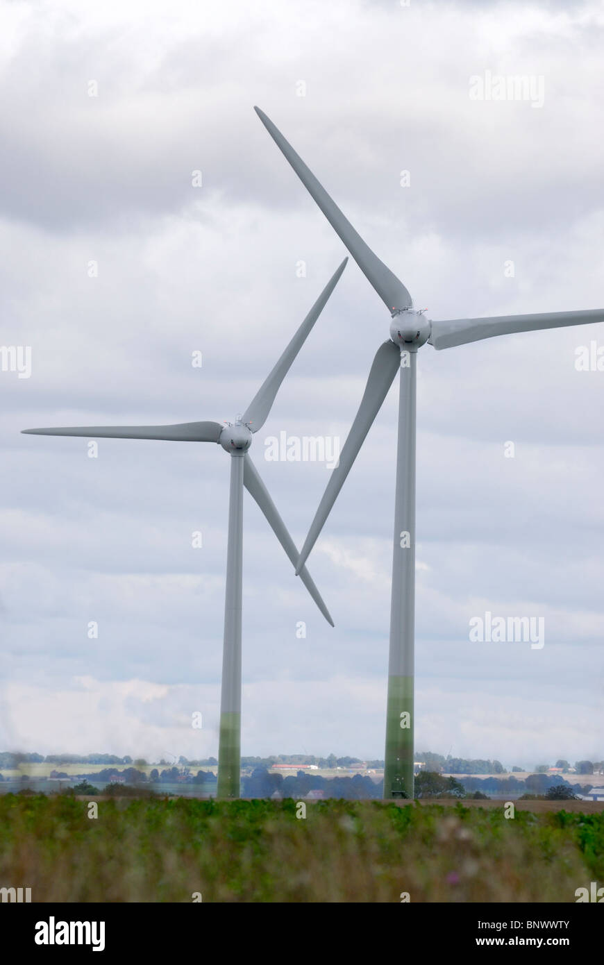 Wind-drived generator. Sweden Stock Photo - Alamy