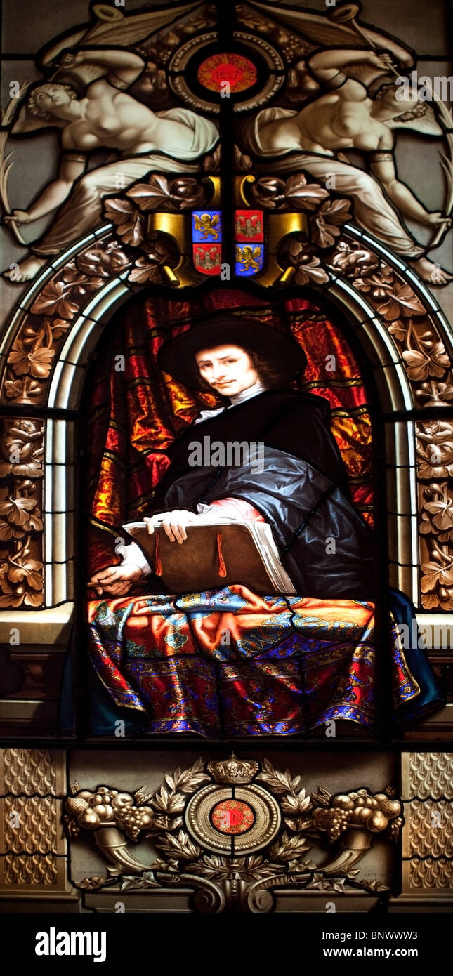 Napoleon Bonaparte vitrage window Stock Photo - Alamy