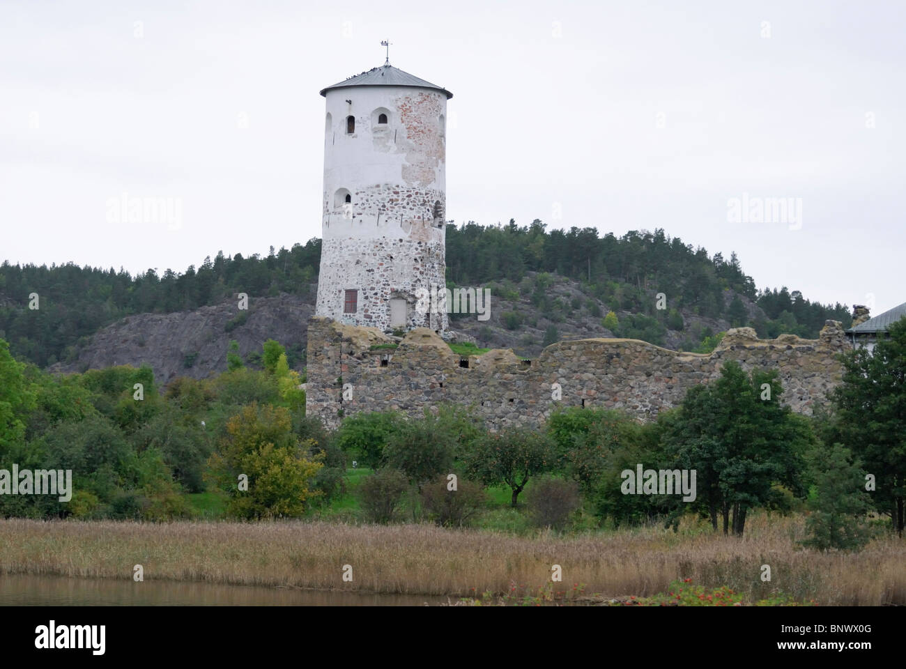 Stegeborg castle. Sweden Stock Photo - Alamy