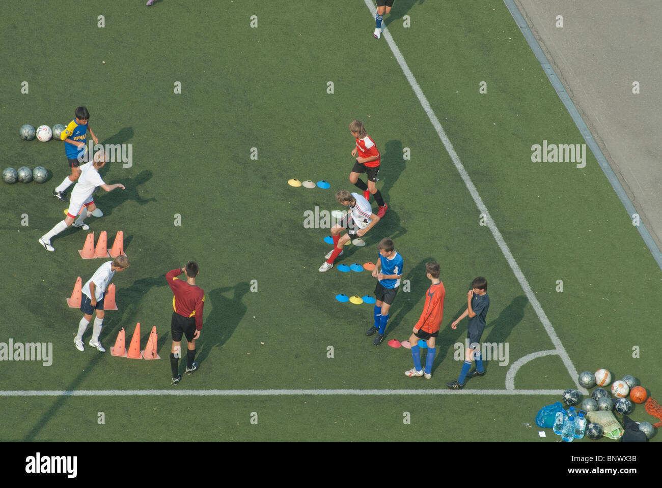 Children football academy hi-res stock photography and images - Alamy