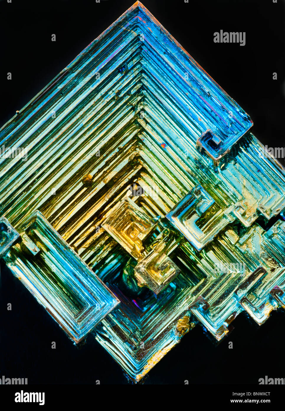 Bismuth crystal hi-res stock photography and images - Alamy