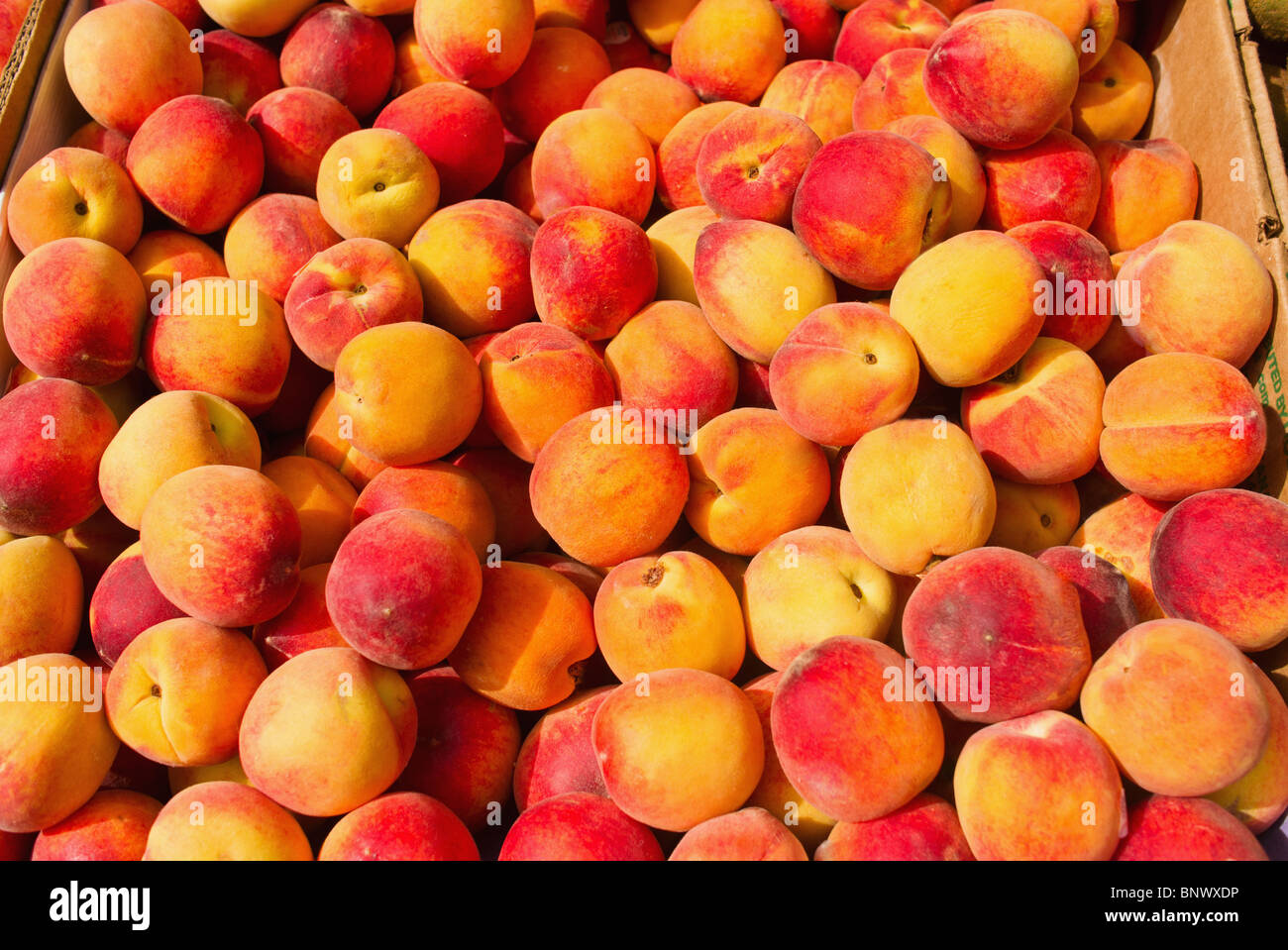 Bushel of peaches hi-res stock photography and images - Alamy