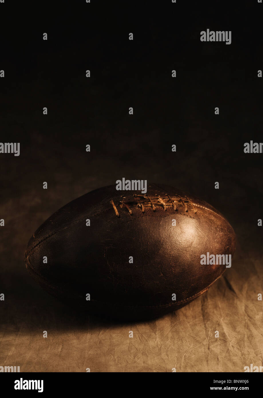 Antique leather football hi-res stock photography and images - Alamy