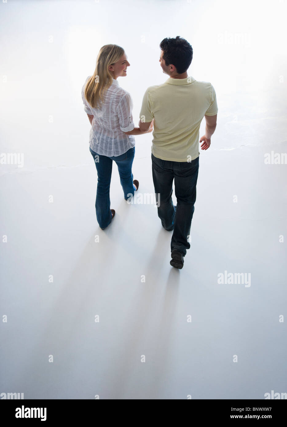 Vertical shot two happy hi-res stock photography and images - Alamy