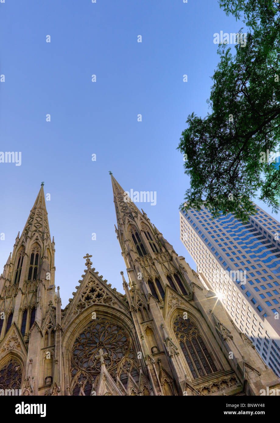 Church with towers hi-res stock photography and images - Alamy