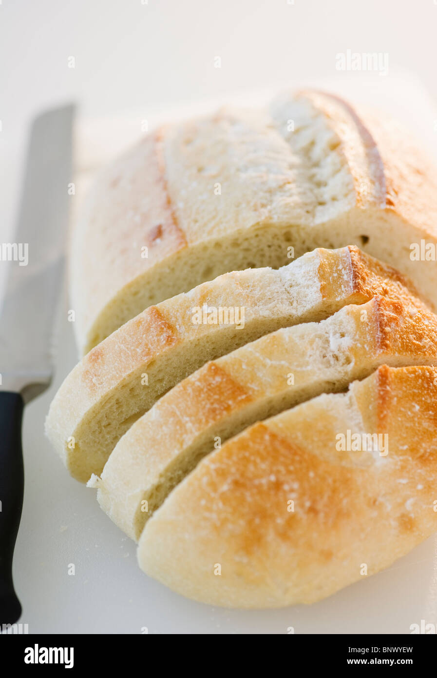 Vertical shot cut loaf hi-res stock photography and images - Alamy