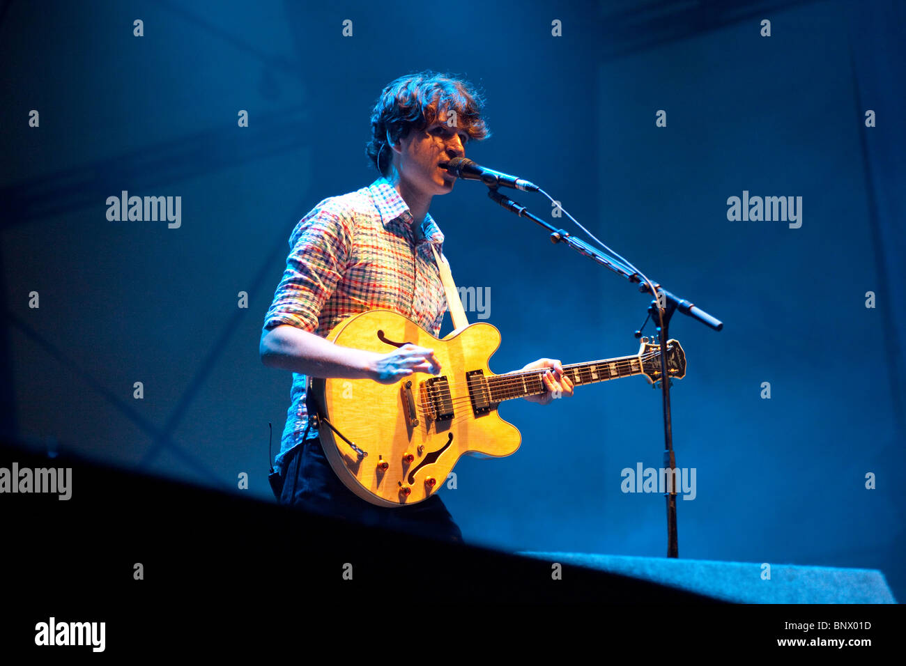 Vampire weekend band gig live concert performance show hi-res stock ...