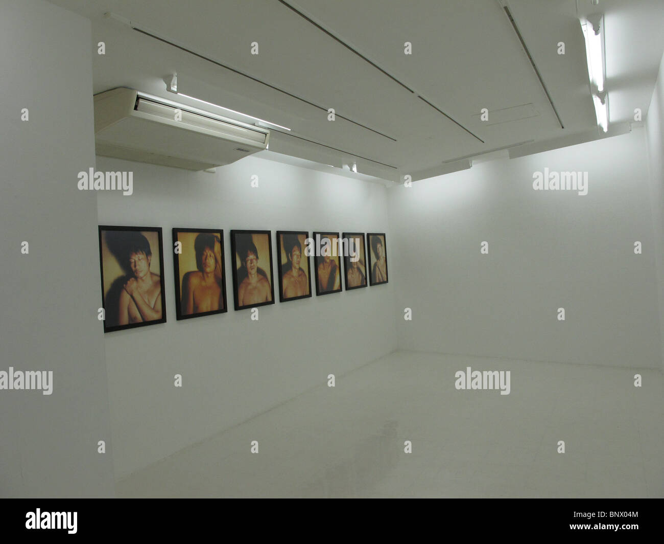 Exhibition in Photography Gallery Tokyo Japan Stock Photo - Alamy