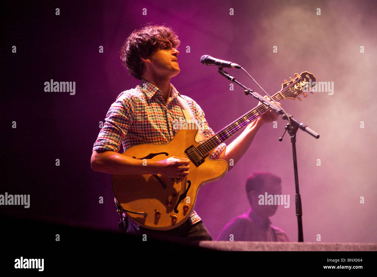 Vampire weekend band gig live concert performance show hi-res stock ...
