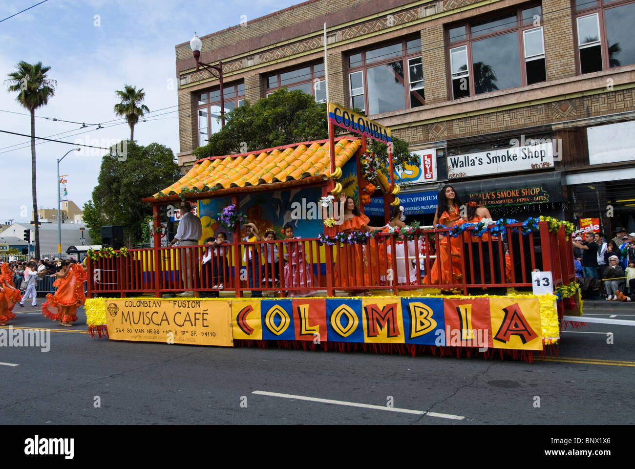 California: San Francisco Carnaval festival parade in the Mission ...