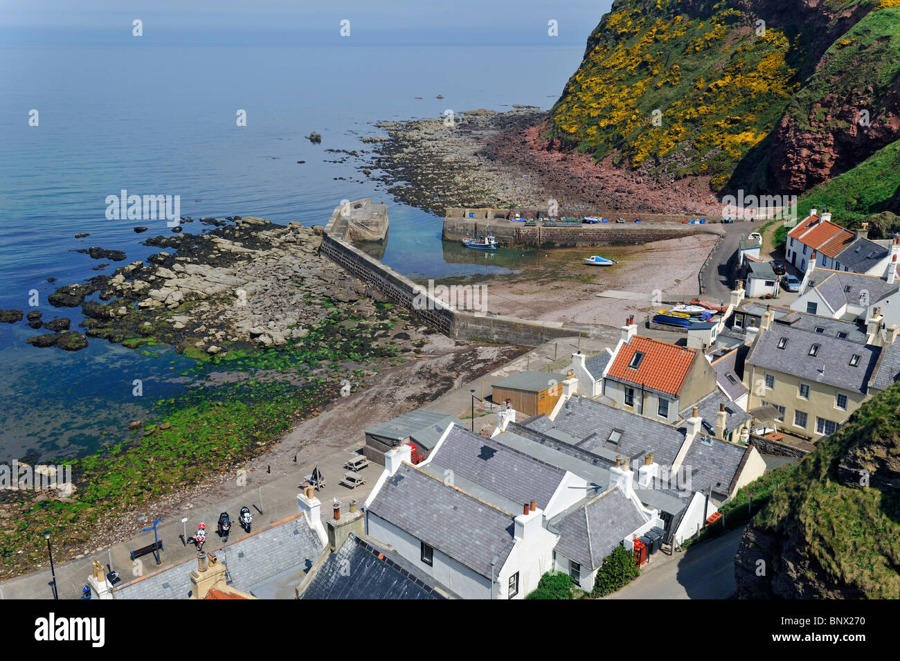 Pennan Harbor High Resolution Stock Photography and Images - Alamy