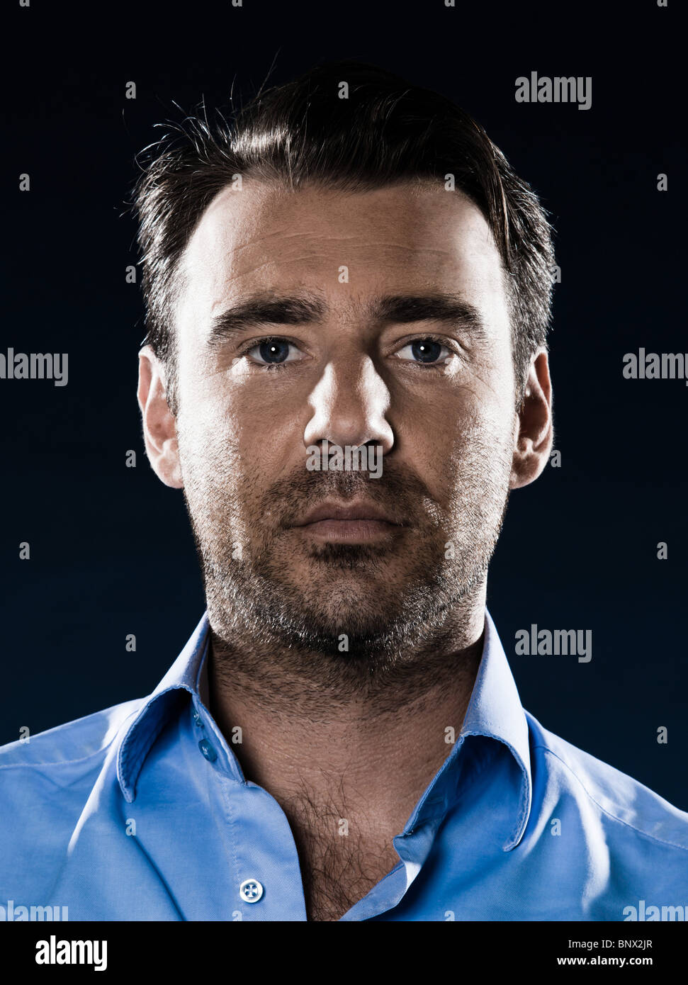 Blank expression man hi-res stock photography and images - Alamy