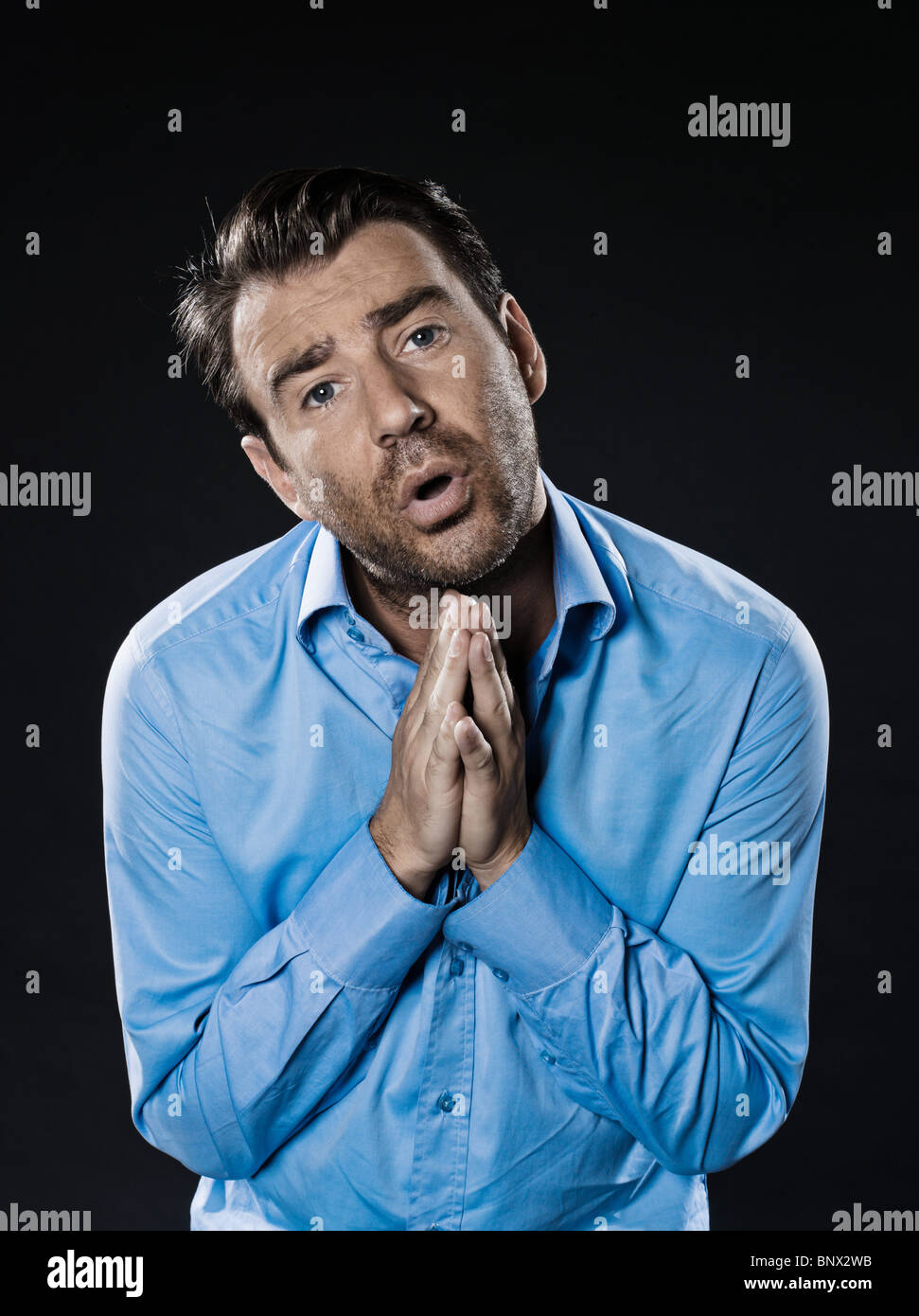 The imploring people hi-res stock photography and images - Alamy