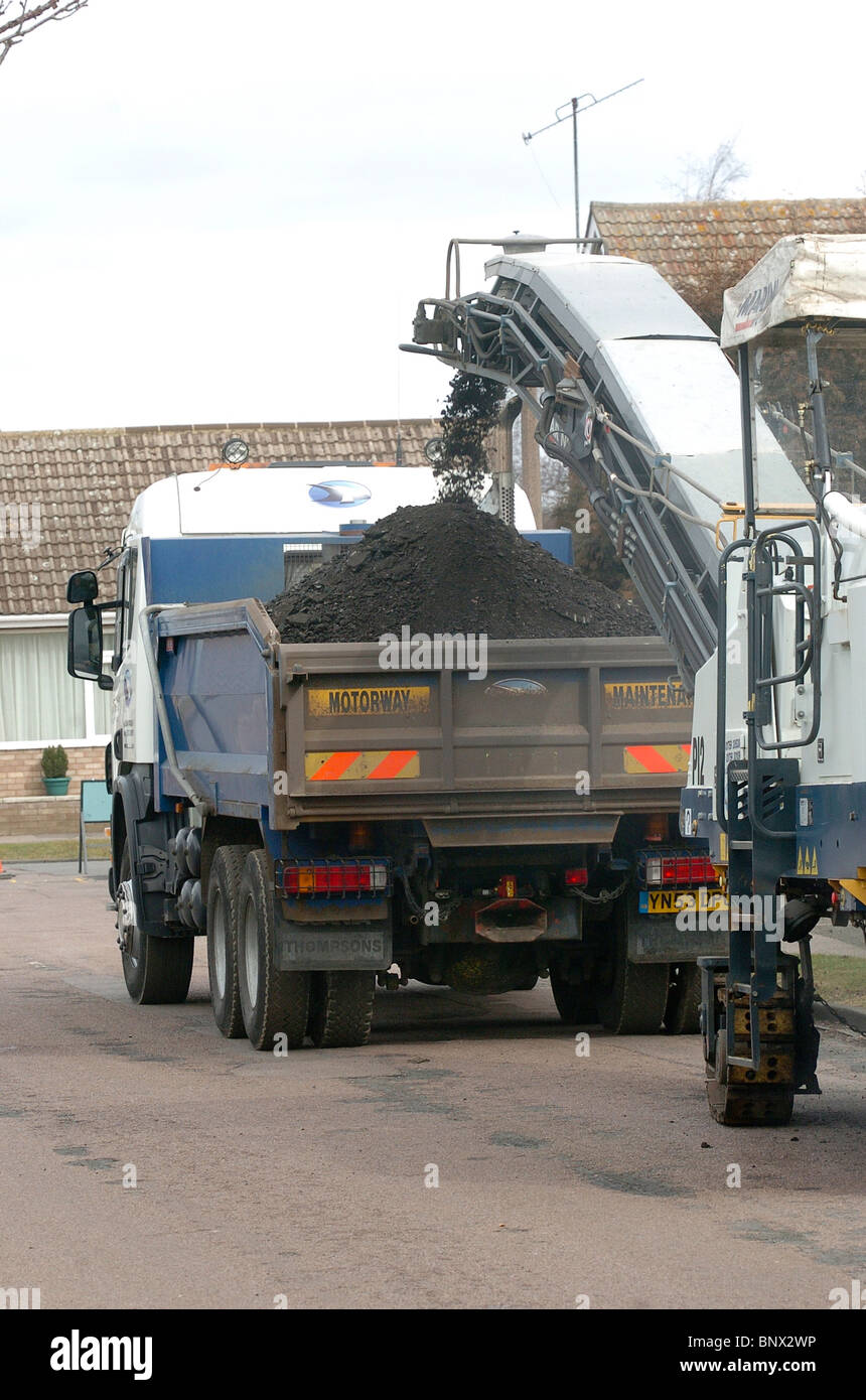 Old tarmac machine hi-res stock photography and images - Alamy
