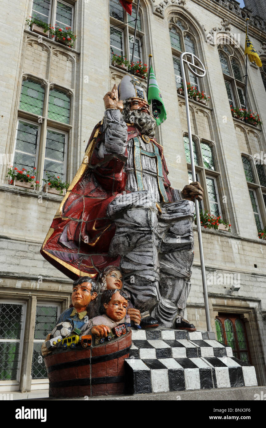 Sint-Niklaas or Saint-Nicolas is a Belgian city Belgium Stock Photo - Alamy