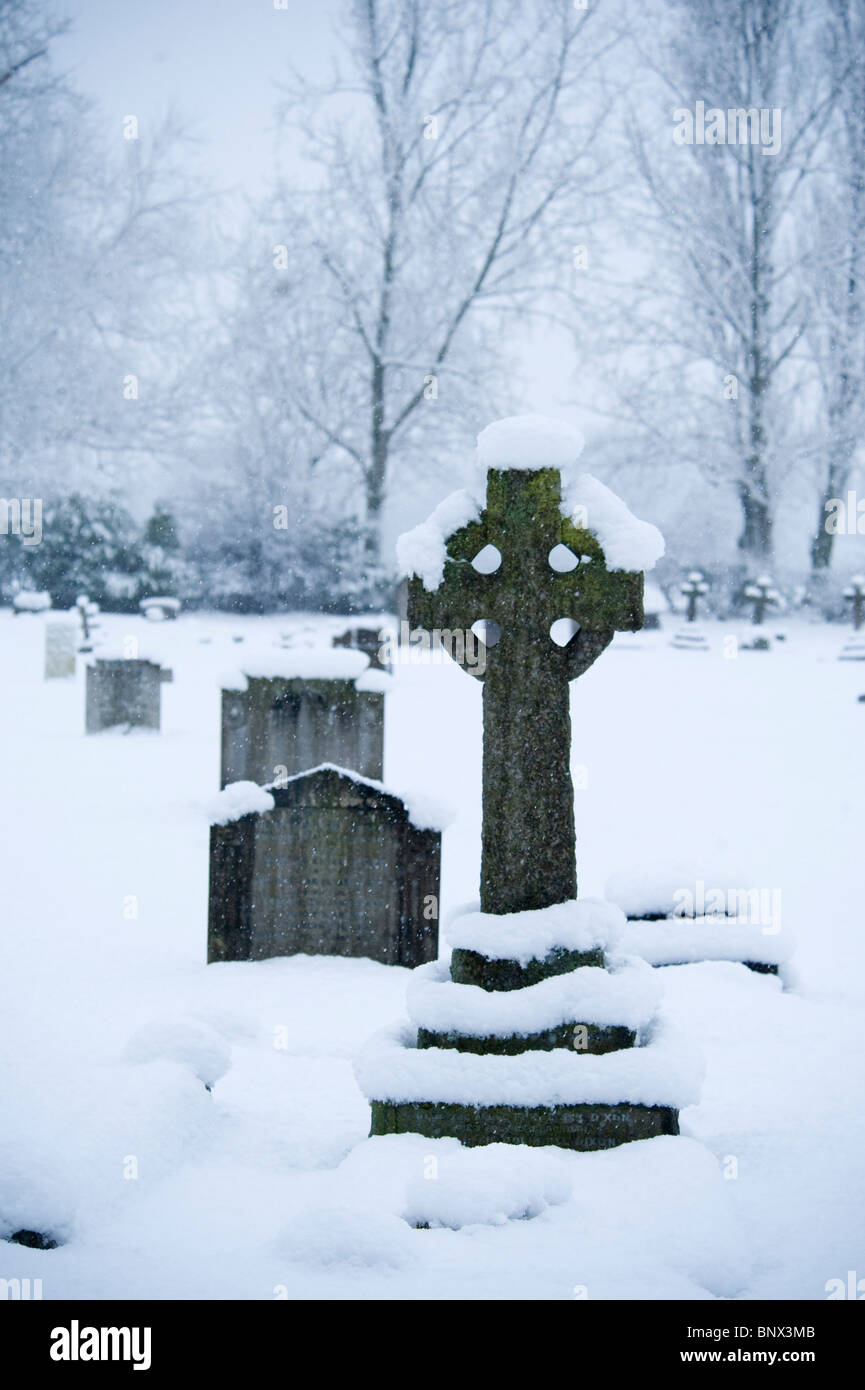 byron park harrow cemetery Stock Photo - Alamy