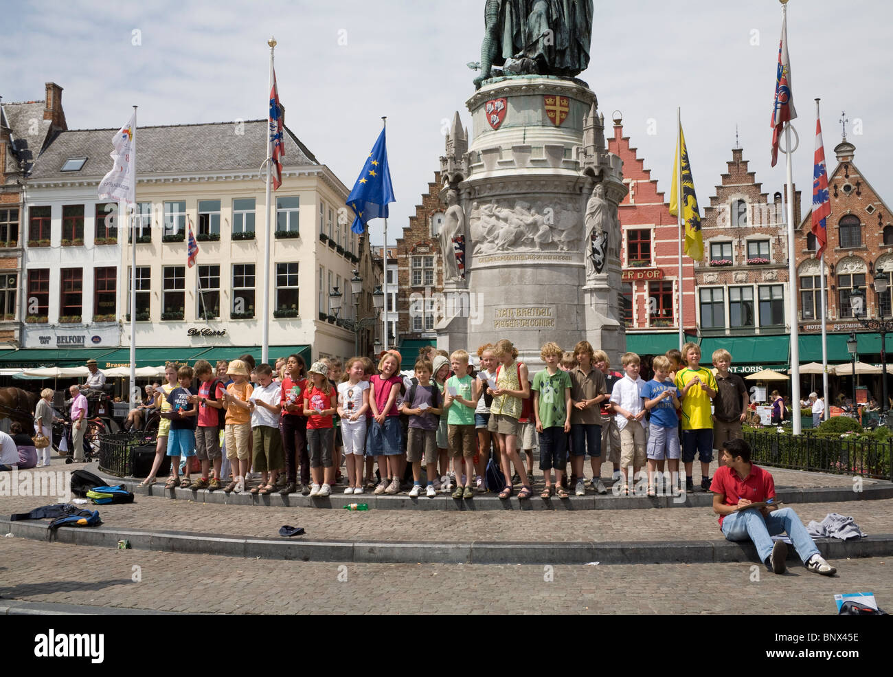 Bruges and children hi-res stock photography and images - Alamy