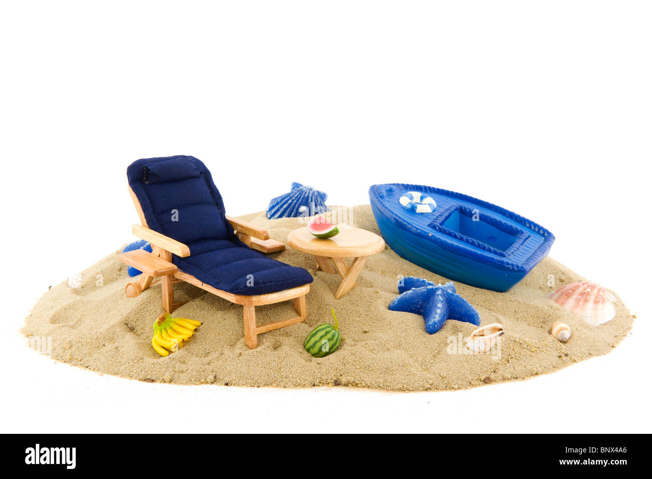Relaxing in the shade Cut Out Stock Images & Pictures - Alamy