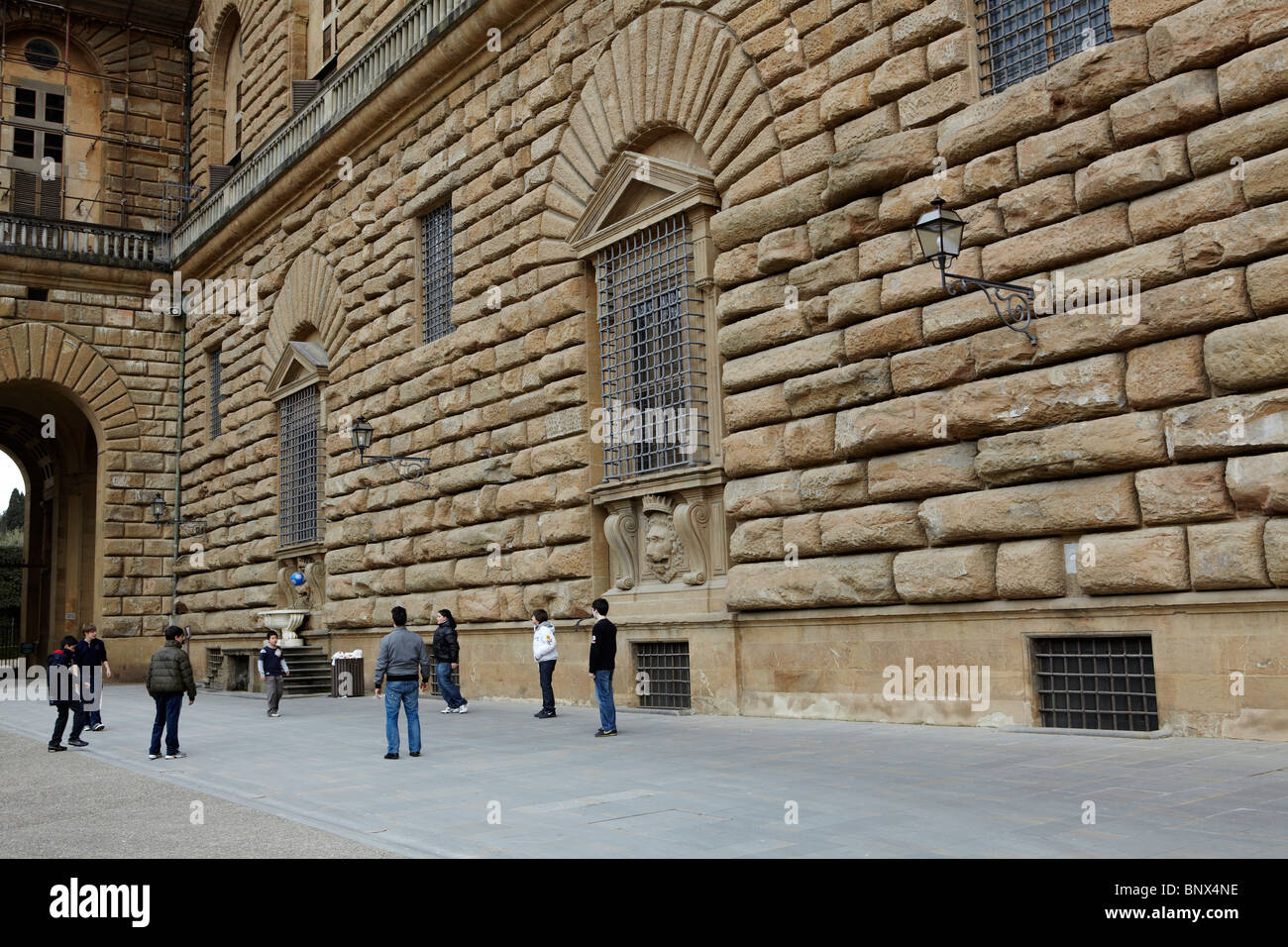 Piazza dei Pitti in Florence, Italy Stock Photo - Alamy