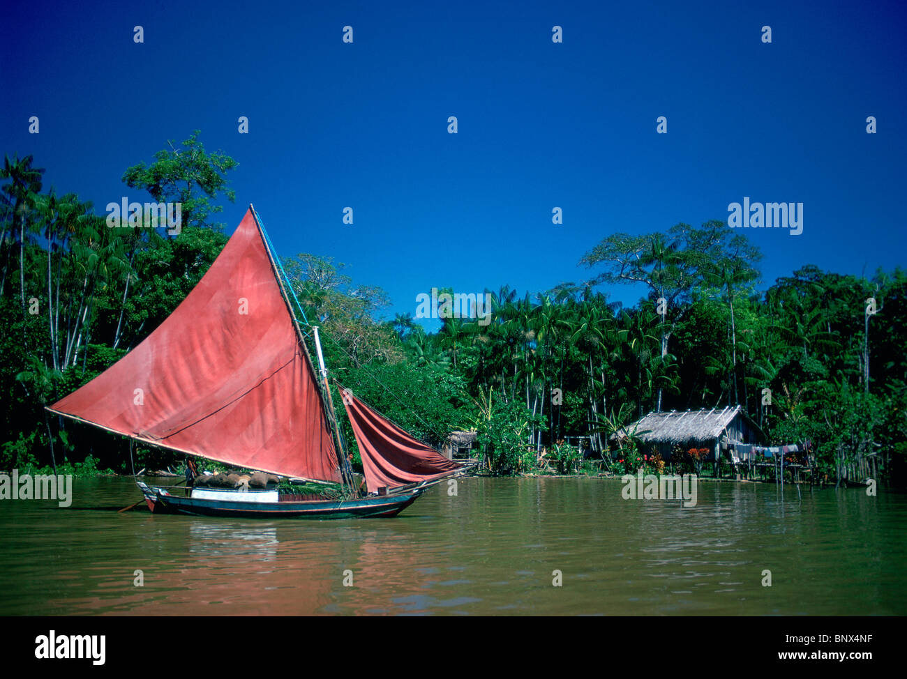Cargo passenger sailboat lateen sails hi-res stock photography and ...