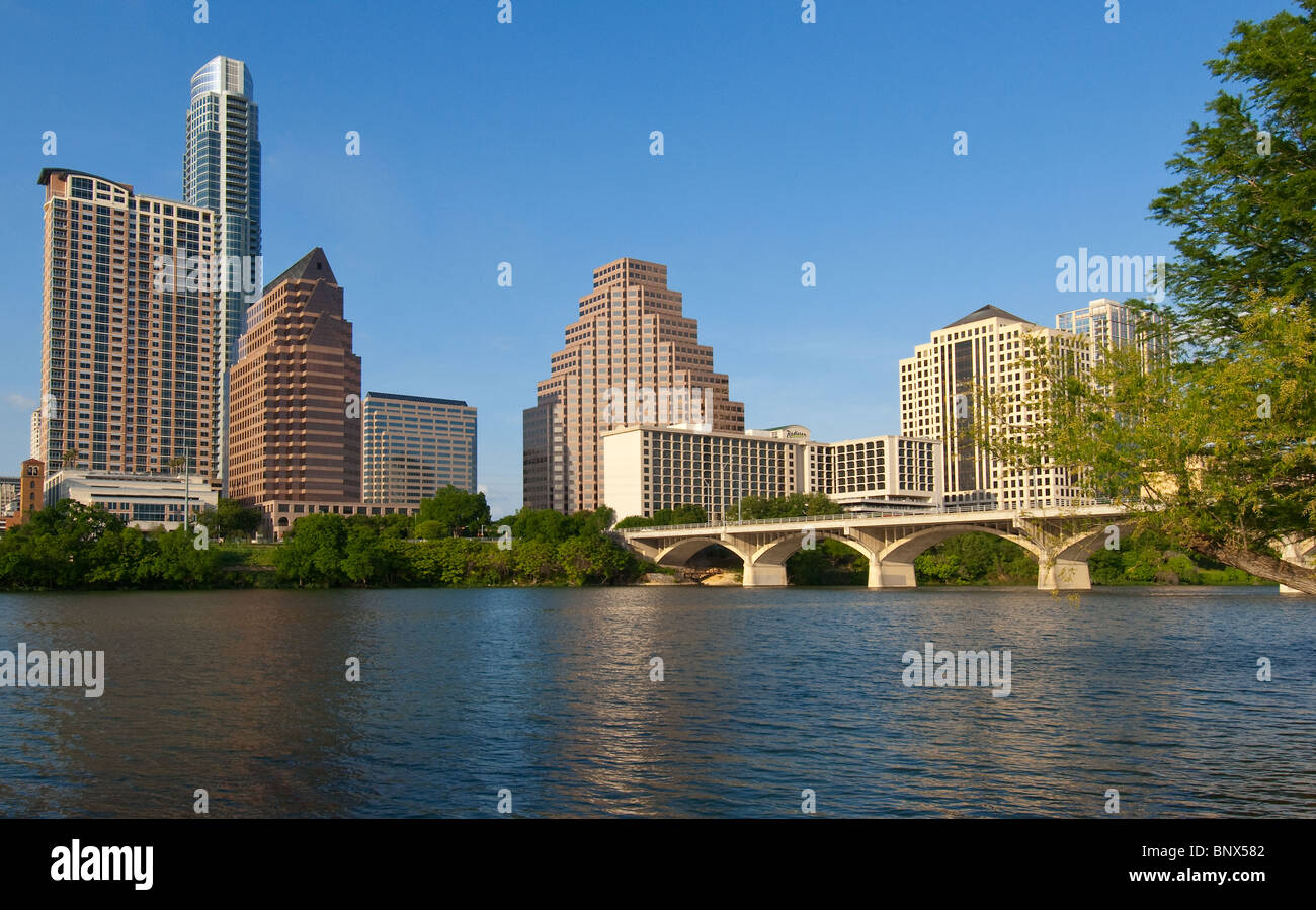 Skyline of Austin Texas, USA Stock Photo - Alamy